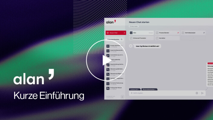 Alan – die sichere KI-Plattform für Unternehmen